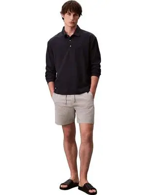 Calvin Klein Cotton Stretch Pull-On Shorts Drizzle