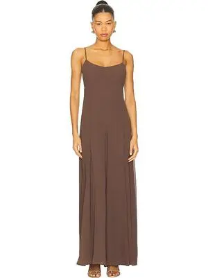 House Of Harlow 1960 X Joyce Maxi Dress - Chocolate Brown