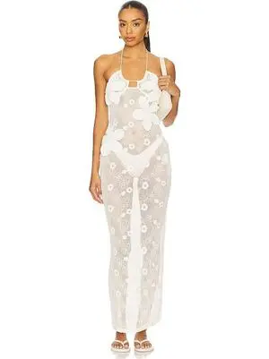 MORE TO COME Trina Maxi Dress - Ivory