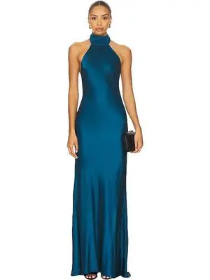 House Of Harlow 1960 X Astra Gown - Teal