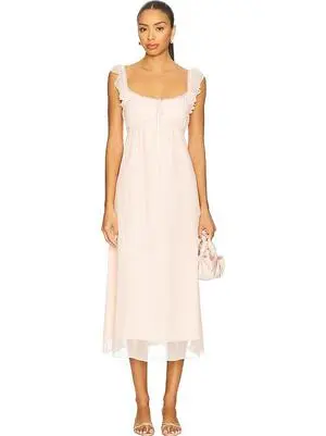 Lpa Melia Midi Dress - Light Pink