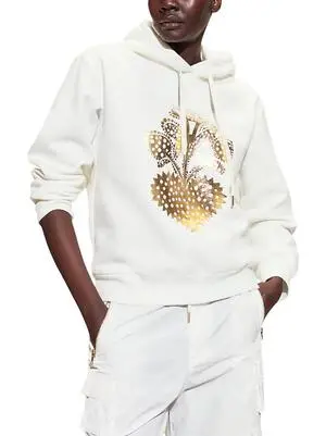 Cynthia Rowley Heart Of Gold Sweatshirt - White