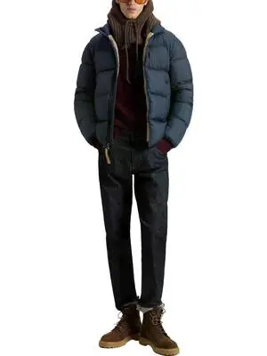 Woolrich Quilted High-neck Jacket - Blue