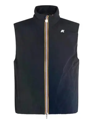 K-WAY Valen Stretch Dot Sleeveless Vest Blue Depth