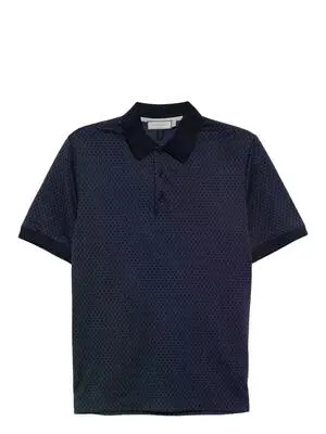 Canali Cotton Polo Shirt - Blue