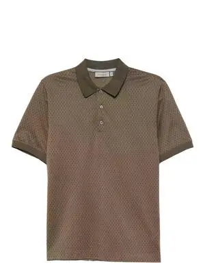 Canali Cotton Polo Shirt - Brown