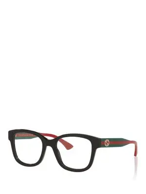 Gucci Full Rim Square Eyeglasses Noir