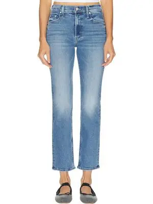 MOTHER The Mid Rise Rider Hover Jeans - Swing And A Miss