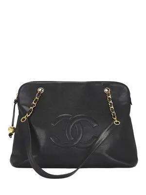 CHANEL Caviar Timeless Shopper Tote Bag