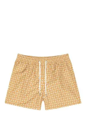 Frescobol Carioca Rio Swim Short - Almond & Ivory