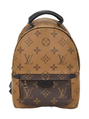 LOUIS VUITTON Louis Vuitton Monogram Palm Springs NM Mini Backpack Beige