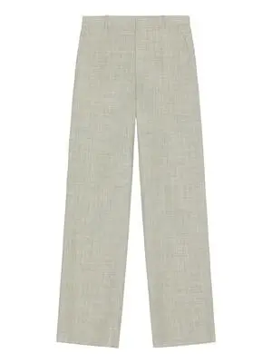 Saint Laurent Trouser In Light Grey - Gris Clair