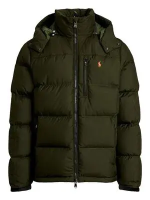 Ralph Lauren Quilted Duck Down Puffer Jacket - Green