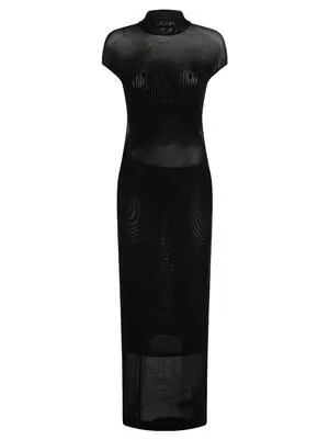 Jean Paul Gaultier Maxi Dress - Black