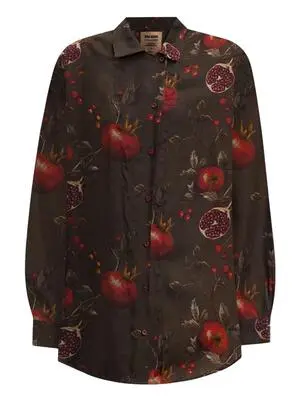UMA WANG Tyesha Printed Top Multicolour