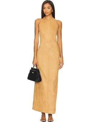 NAKEDVICE The Ambrose Dress - Tan