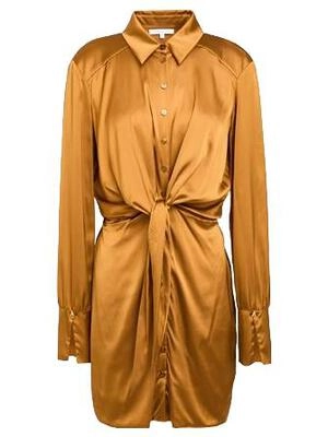 Patrizia Pepe Mini Dress - Tan