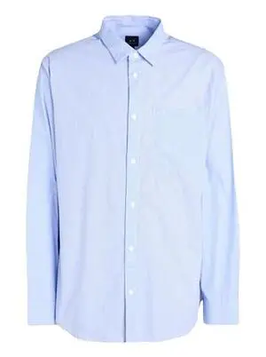 Armani Exchange Shirt Azure Size Cotton - Blue