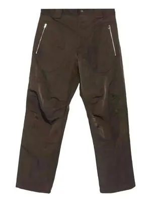 RANRA Zip-pocket Trousers - Brown