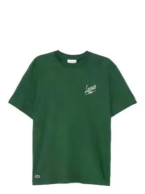 Lacoste Logo-print Cotton T-shirt - Green