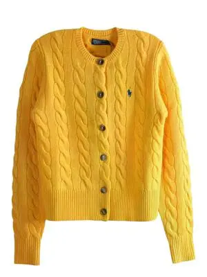 Polo Ralph Lauren Cable-knit Cardigan - Yellow