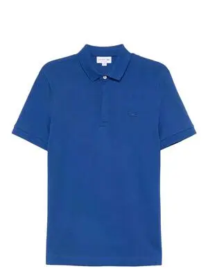 Lacoste Logo-appliqué Polo Shirt - Blue