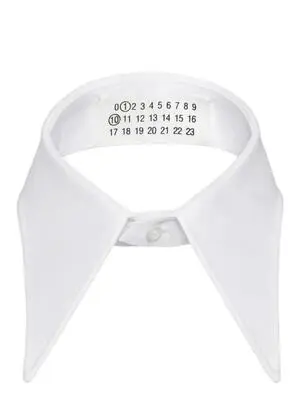 MAISON MARGIELA Cotton Shirt Collar - White