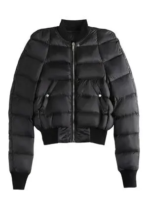 Rick Owens Puffed Quilted Jacket - Black