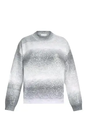 Liu Jo Ombre Sequin Embellished Sweater - Grey