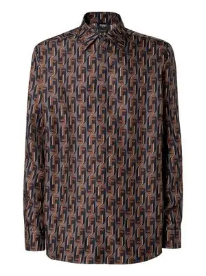 Fendi Silk Shirt - Brown