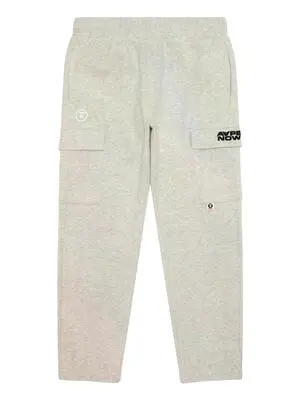 AAPE BY *A BATHING APE® Logo-patch Cargo Trousers - White