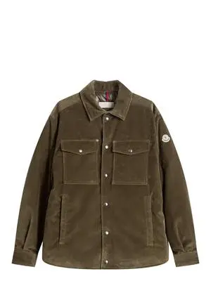 Moncler Ambroisie Corduroy Shirt Jacket - Green