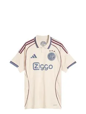 Adidas Ajax Amsterdam 25/26 Third Jersey Top - Halo Ivory