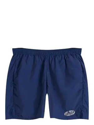 PALMES Oval Tennis Shorts - Blue