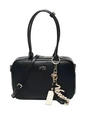 V°73 Top-handle Zip-fastening Shoulder Bag - Black