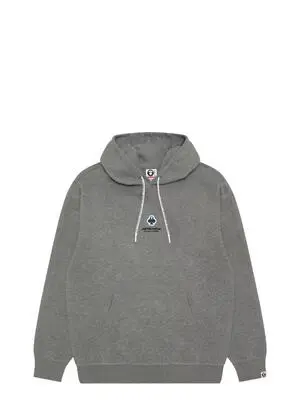 AAPE BY *A BATHING APE Logo-detailed Hoodie - Grey