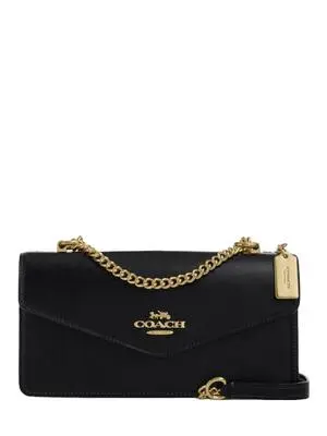 COACH® Klare Envelope Crossbody Bag - Gold/black