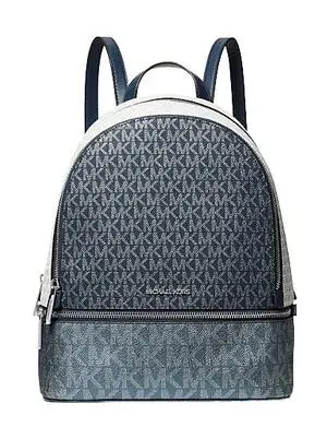 Michael Kors Rhea Medium Backpack - Blue