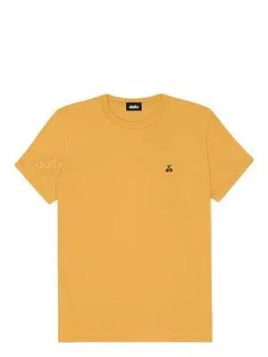 DALIX Lil Cherry Jersey Tee - Mustard