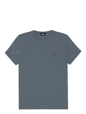 DALIX Lil Cherry Jersey Tee - Vintage Navy