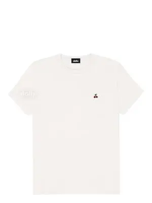 DALIX Lil Cherry Jersey Tee - Vintage White