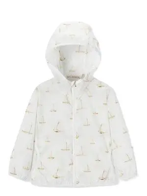 MILKBARN Hooded Windbreaker Jacket - Swimming Koi