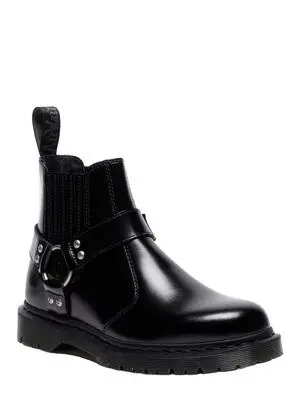 Dr. Martens 2976 Harness Analine Leather Chelsea Boots - Black