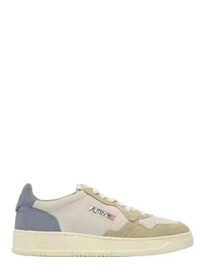 AUTRY Logo-Patch Sneakers Neutrals