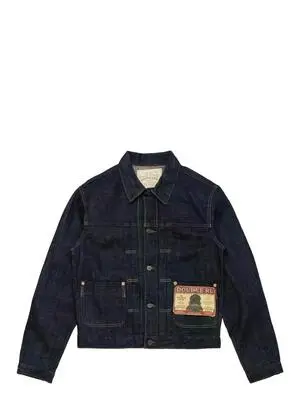 Ralph Lauren Railroader-motif Denim Jacket - Blue