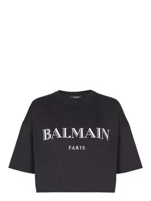 Balmain Logo-print T-shirt - Black
