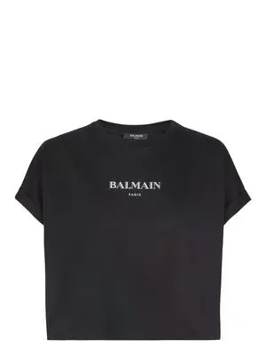 Balmain Logo-print T-shirt - Black