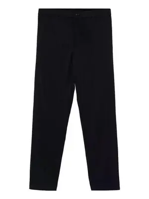 Moncler Wool-blend Trousers - Blue