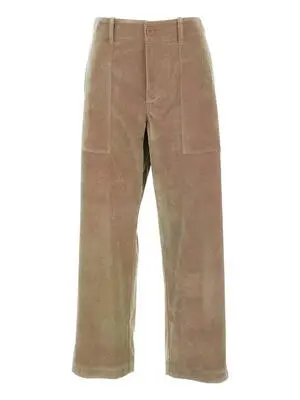 MAISON JEJIA Camille Corduroy Trousers - Neutrals