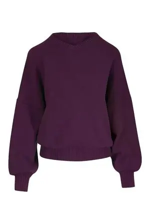 Khaite Wolf Cashmere Sweater - Red